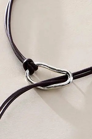 Free People Lillith Lariat Necklace - Silver