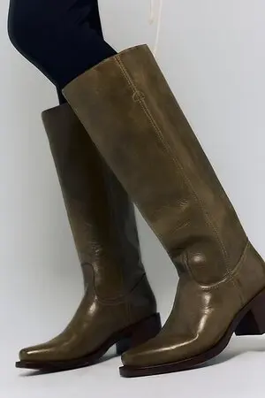 THE FRYE COMPANY Mustang 15l Boots - Olive