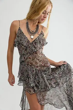 Ronny Kobo Alva Midi Dress - Purple