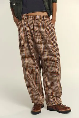 Free People Nine Lives Patterned Trousers