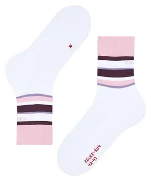 Falke Ru4 Endurance Compression Running Socks - White