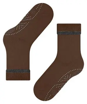 Falke Cuddle Pads Slipper Socks - Brown