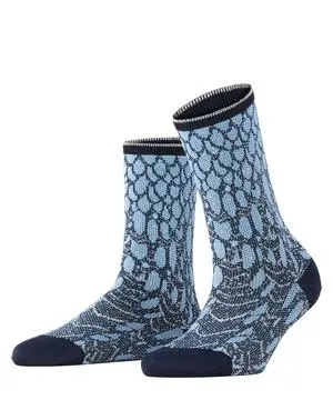 Falke Owl Rhapsody Socks Blue