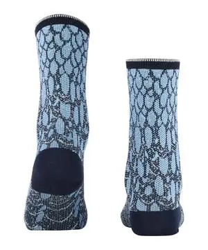 Falke Owl Rhapsody Socks - Blue
