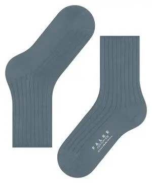 Falke Cotton Rib Socks - Blue