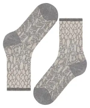 Falke Owl Rhapsody Socks - Grey