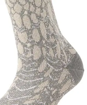 Falke Owl Rhapsody Socks - Grey