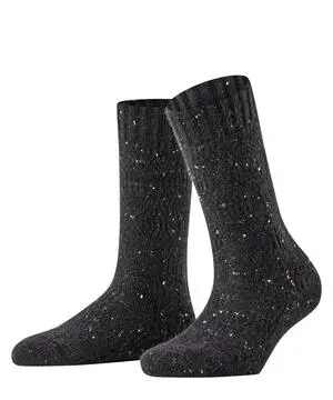 Falke Mountain Comfort Boot Socks - Black