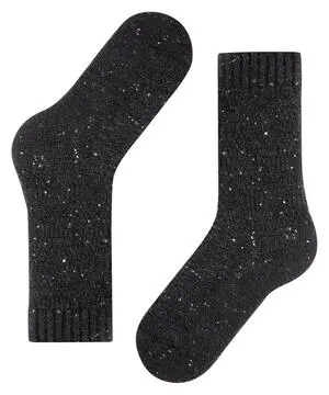 Falke Mountain Comfort Boot Socks - Black