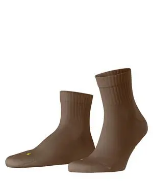 Falke Run Rib Short Socks - Brown