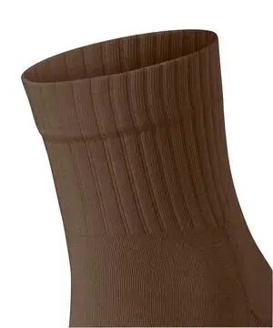 Falke Run Rib Short Socks - Brown