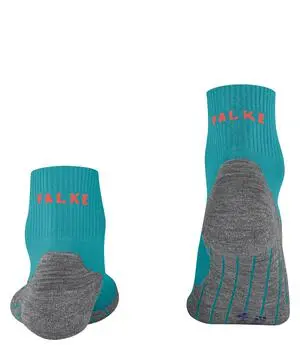 Falke Tk5 Wander Cool Short Trekking Short Socks - Blue
