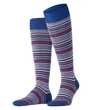 Falke Microblock Knee High Socks - Blue