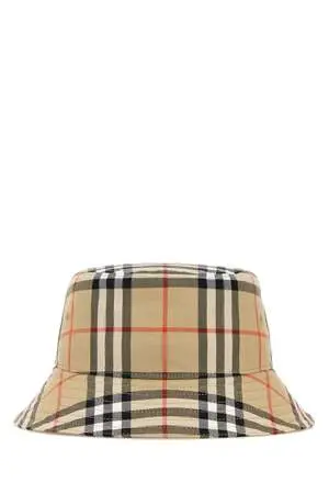 Burberry Embroidered Canvas Bucket Hat - Multicolor