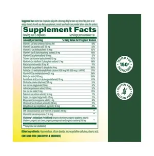 MEGAFOOD Baby And Me 2 Prenatal Multivitamin And Dha