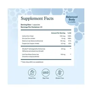 YOUTHEORY Thyroid Plus Adrenal Capsule 60 Capsules