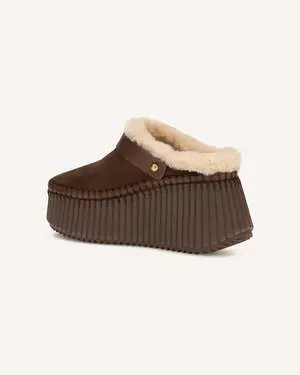 Chloé Nama Wedge Mules