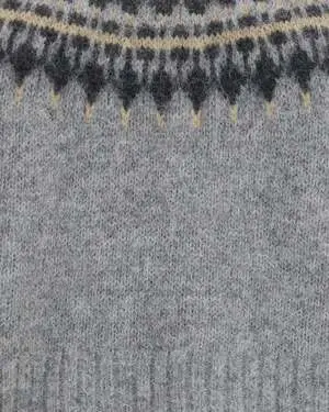 Barbour Annette Fair Isle Crewneck Juper Feale