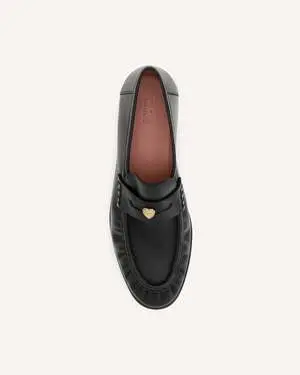 Chloé Letti Leather Loafers