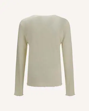 Our Legacy Cotton-blend Long-sleeve Sweater - Cream