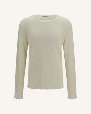 Our Legacy Cotton-blend Long-sleeve Sweater - Cream