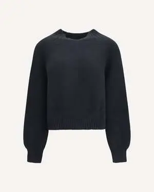Khaite Cain Cashere Sweater Feale - Black