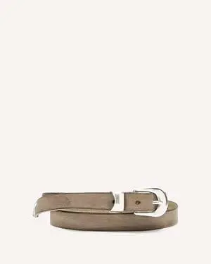 Our Legacy Suede Belt - Brown