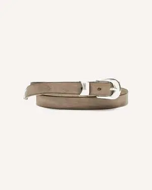 Our Legacy Suede Belt - Brown