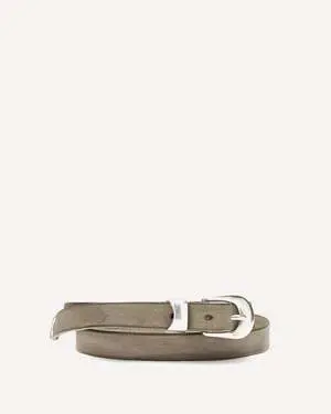 Our Legacy Suede Belt - Brown