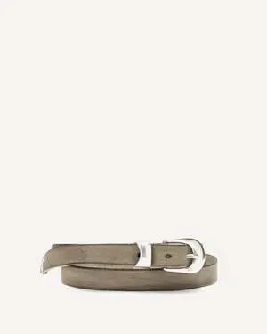 Our Legacy Suede Belt - Brown