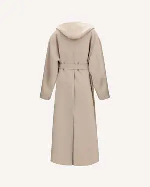 Max Mara Olmo Coat In Virgin Wool