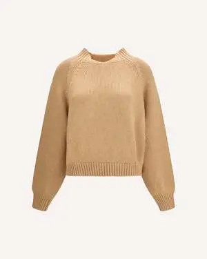 Khaite Cain Cashere Sweater Feale - Beige