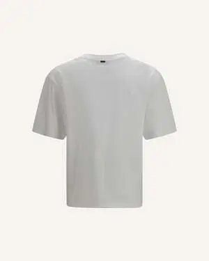Herno Cotton Short-seeve T-shirt Mae - White