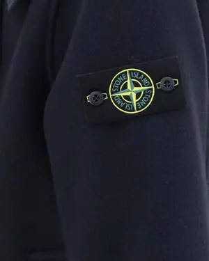 Stone Island Doube-breasted Woo And Cashmere Jacket Mae