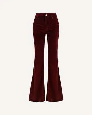 JACOB COHЁN Victoria Flare Jeans - Bordeaux