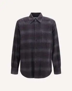 Our Legacy Above Checked Shirt - Grey