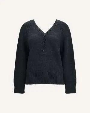 Our Legacy Country Henley Merino Cardigan