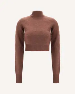 Max Mara Agio Cashere Top Feale - Brown