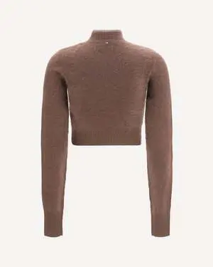 Max Mara Agio Cashere Top Feale - Brown