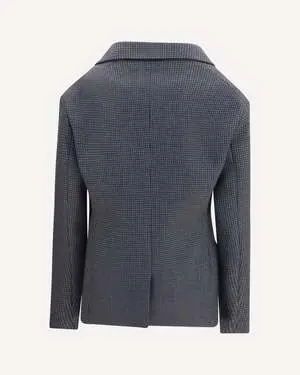 Balenciaga Double-breasted Wool Blazer