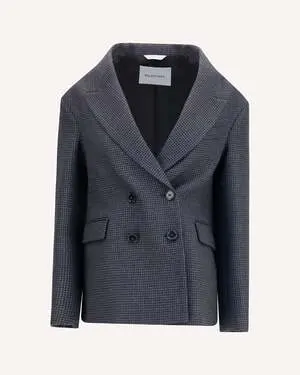 Balenciaga Double-breasted Wool Blazer