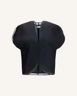 Khaite Briar Silk Organza Top
