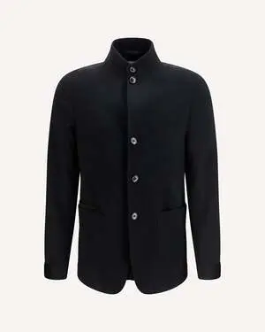 Zegna Il Conte Oasi Cashmere Jacket - Black