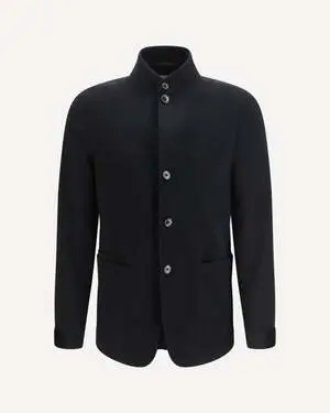 Zegna Il Conte Oasi Cashmere Jacket - Black