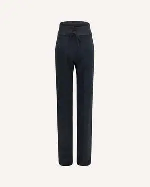 Ermanno Scervino Satin High-waisted Pants