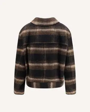 MARANT ETOILE Galeane Wool-blend Short Coat