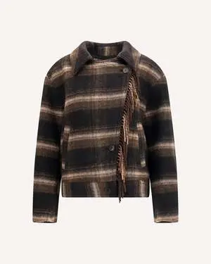 MARANT ETOILE Galeane Wool-blend Short Coat