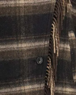 MARANT ETOILE Galeane Wool-blend Short Coat