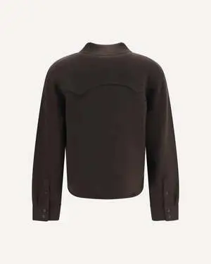 Guest In Residence Cropped Wetern Cahmere Hirt