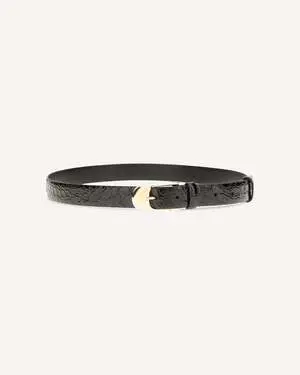 Khaite Dome Leather Belt